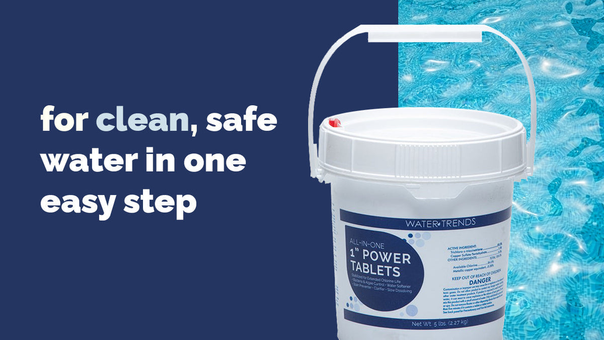 Crystal Clear Pools with All-In-One 1" Power Tabs — The Great Escape