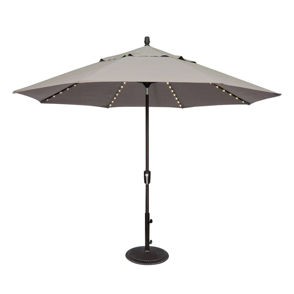 11' Designer Starlight Umbrella - Spectrum Dove | The Great Escape