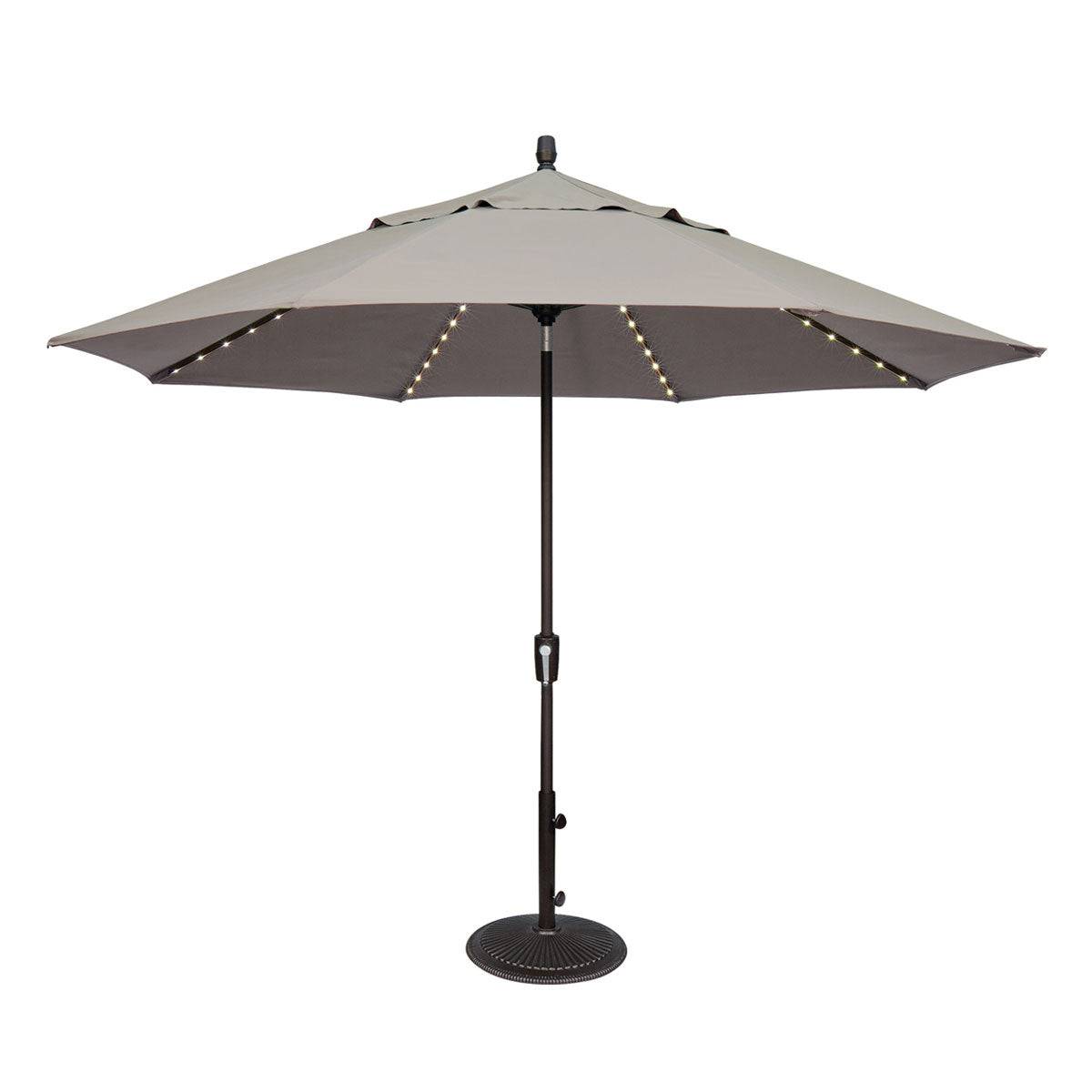 11' Designer Starlight Umbrella - Spectrum Dove | The Great Escape