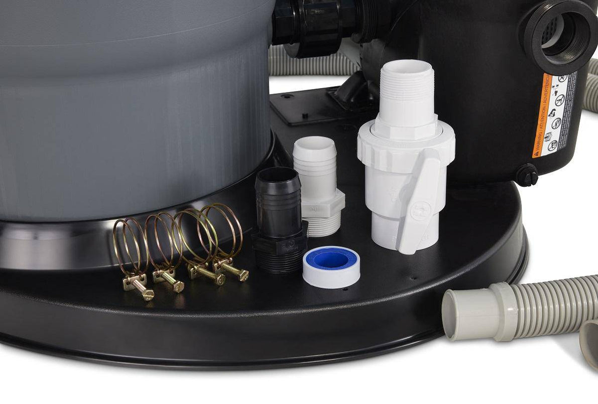 110 Swimpro 2HP 2 Speed Element System W/ Twist Lock Motor, Tank, Base ...