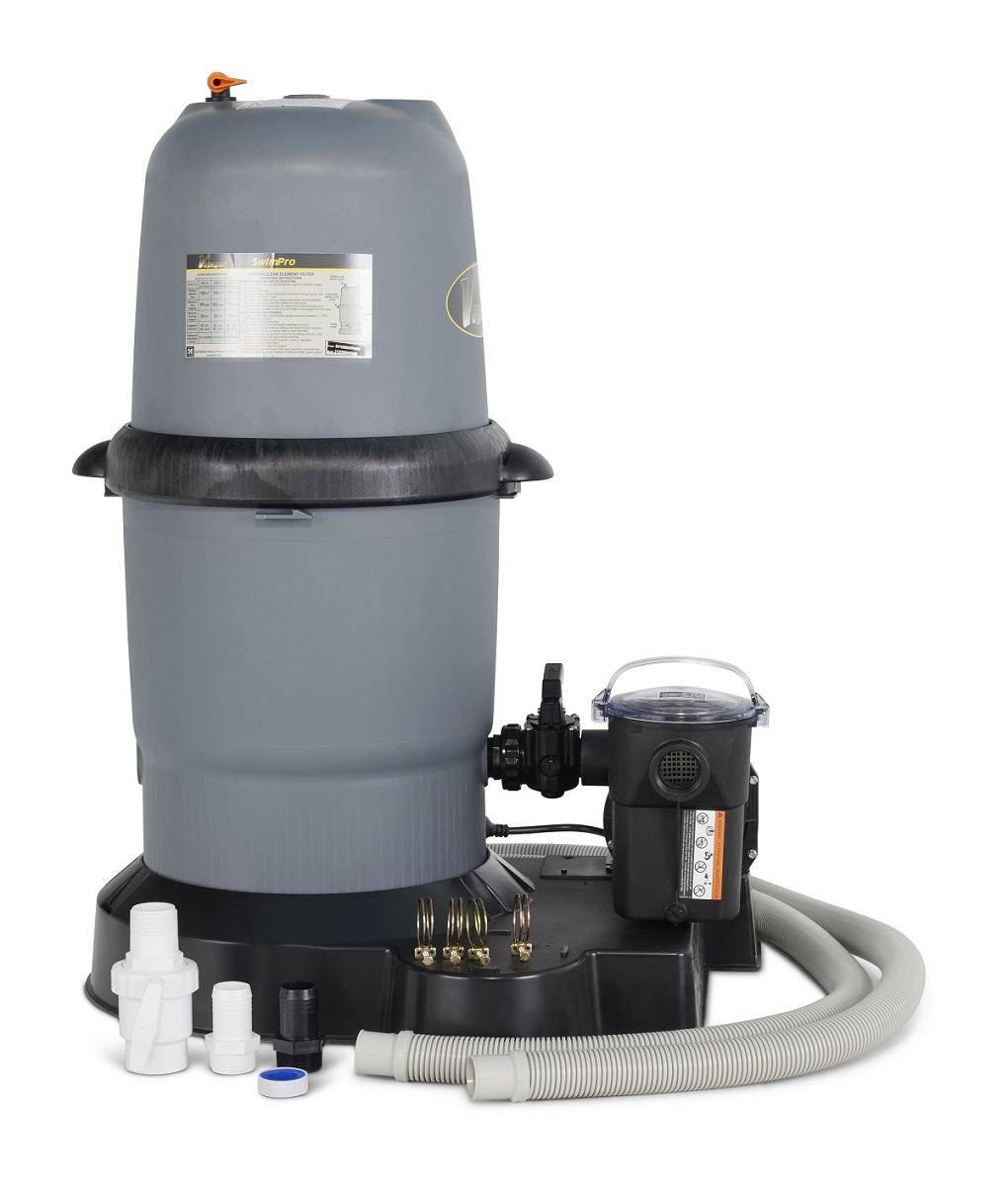150 Swimpro 2HP Element System W/ Twist Lock Motor, Tank, Base, Cartri ...