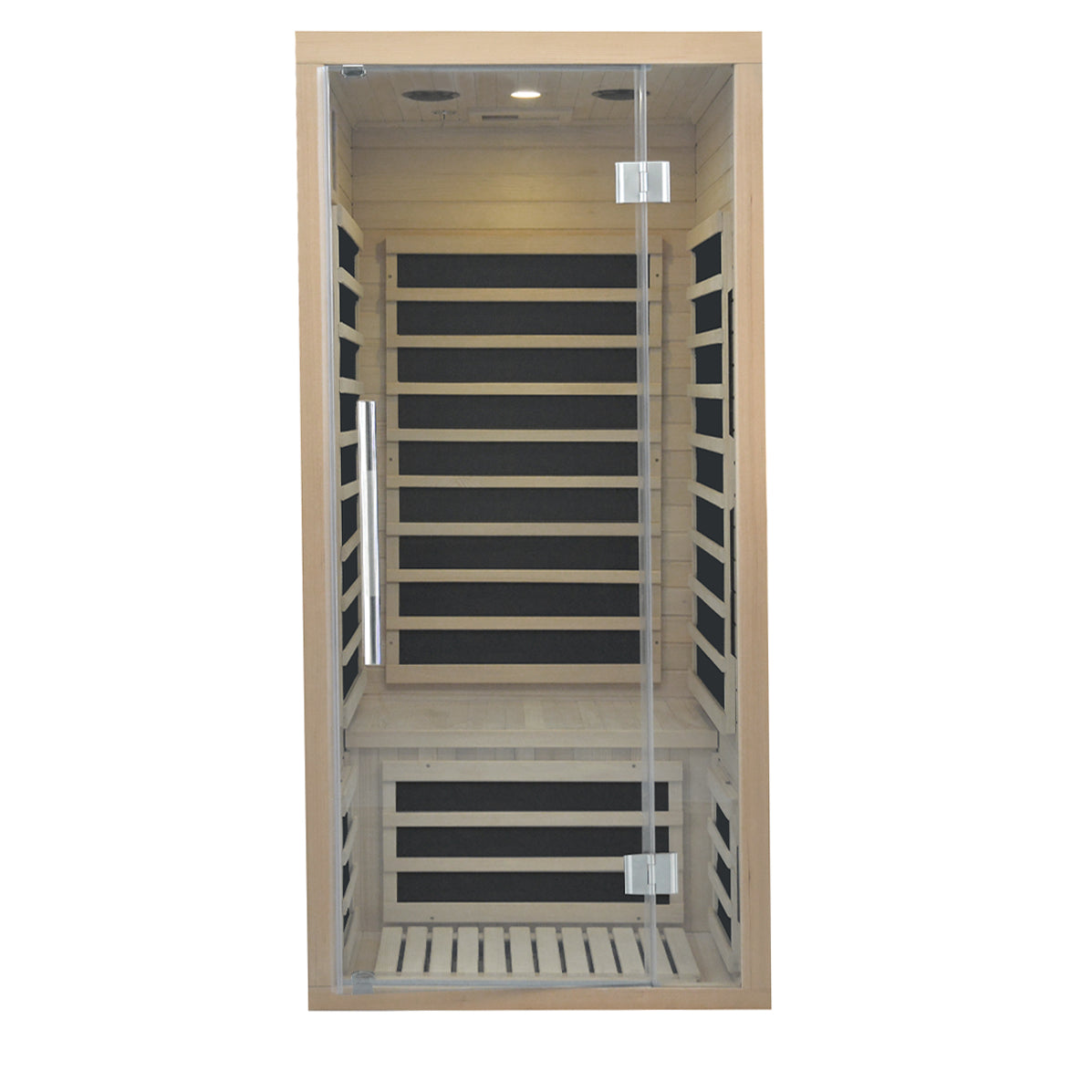 1 Person Fiera Infrared Sauna With Bluetooth — The Great Escape