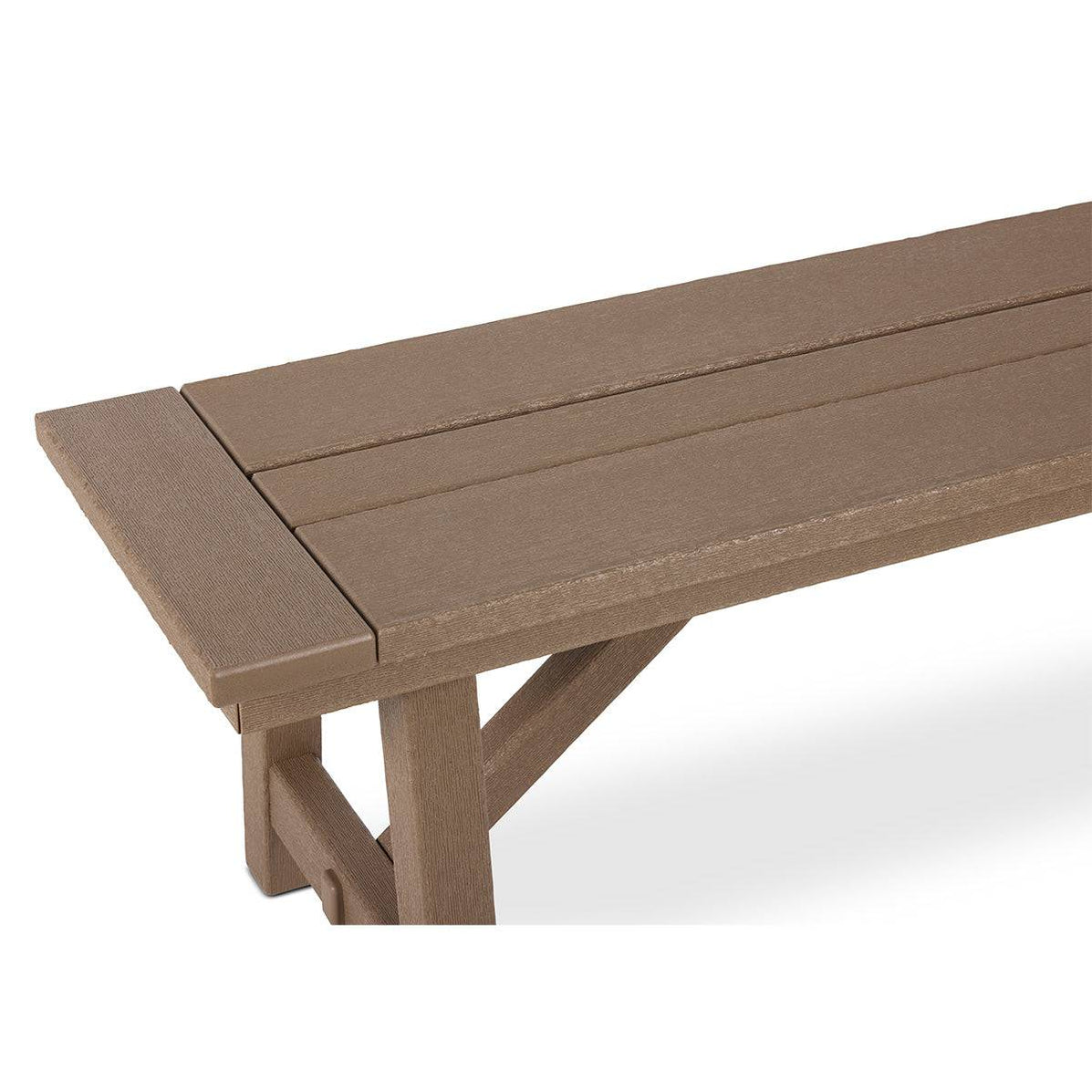 60" Farmhouse Vintage Sahara Backless Bench | The Great Escape
