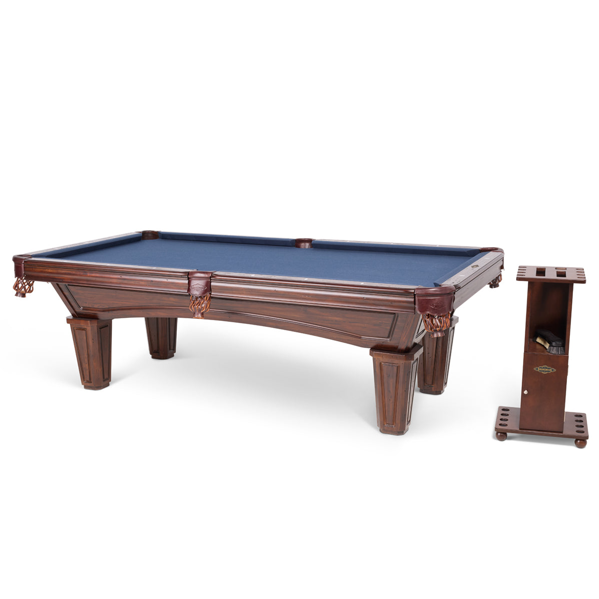 Brunswick Contender Glenwood 8 Ft Table with Cue Rack Bundle The Great ...