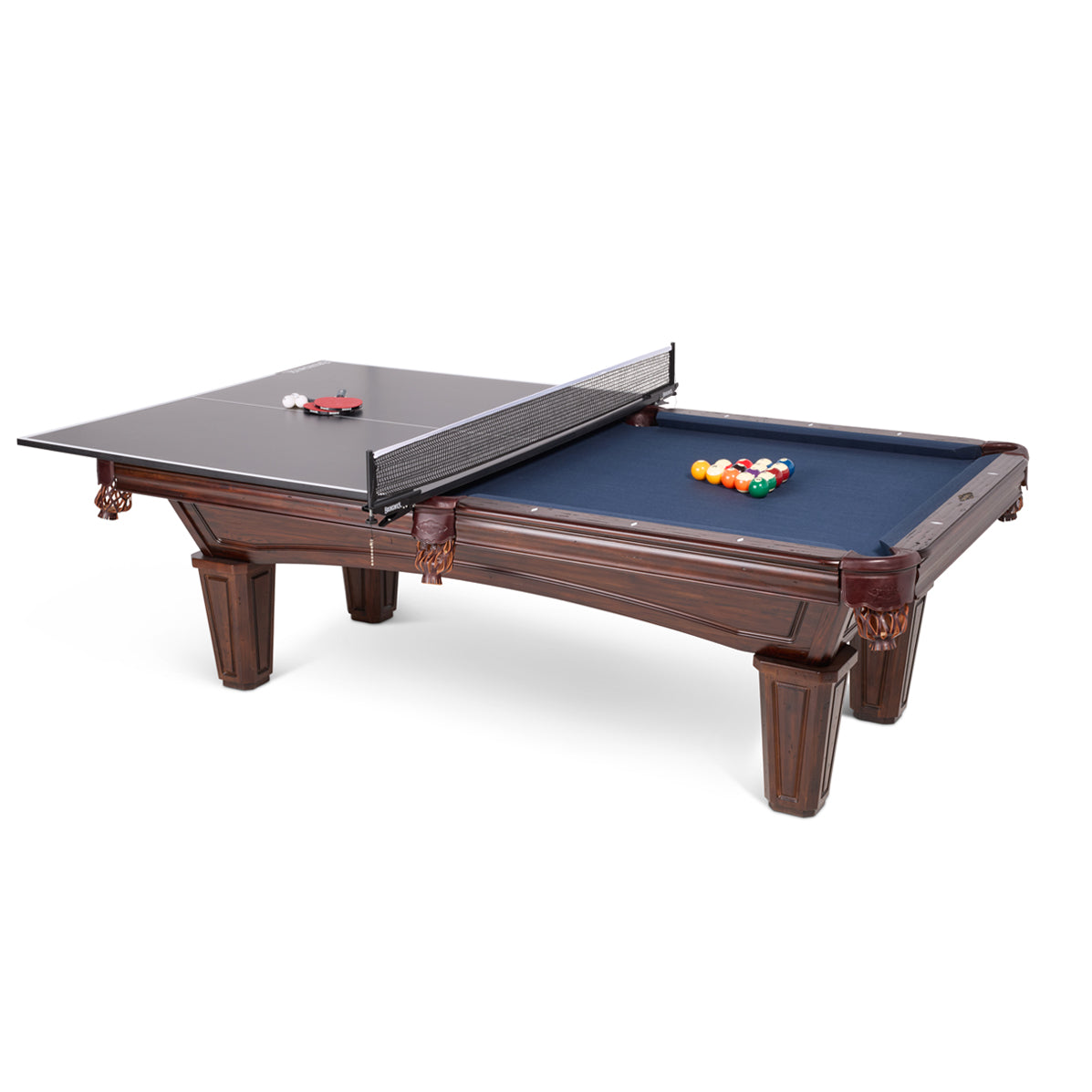 Brunswick Glenwood 8 Ft Table with Conversion Top and Play Accessories ...