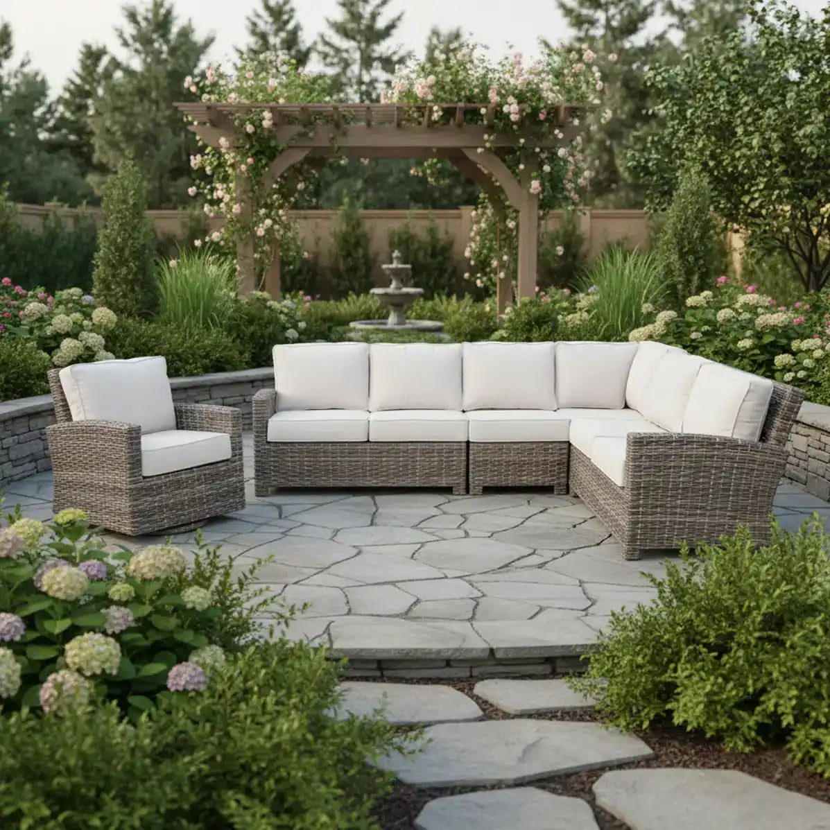 Woodridge 5 Piece Sectional Group — The Great Escape