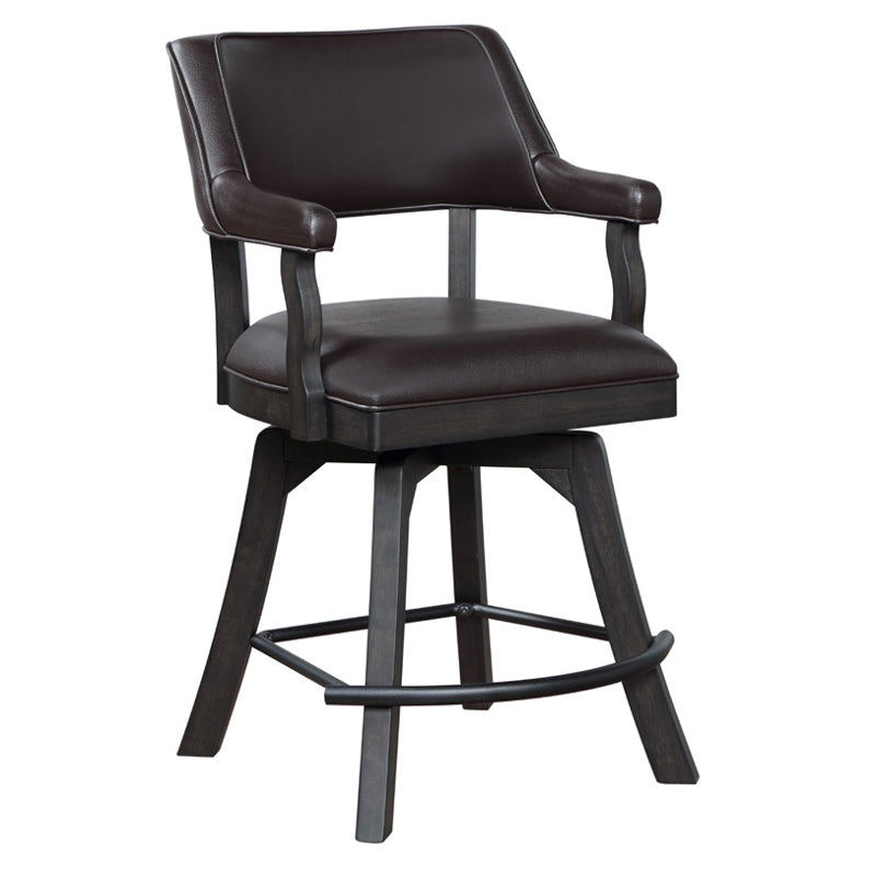 Arlington Cushioned Swivel Deluxe 26" Counter Stool — The Great Escape