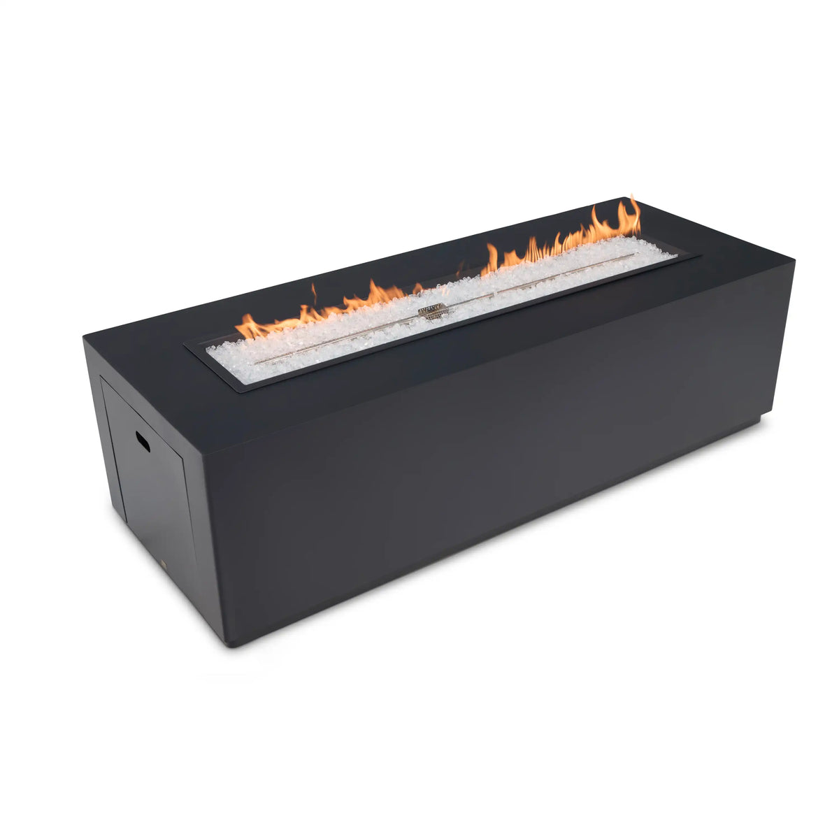 25"x65" Forma Modern Fire Table W/ Lid | The Great Escape