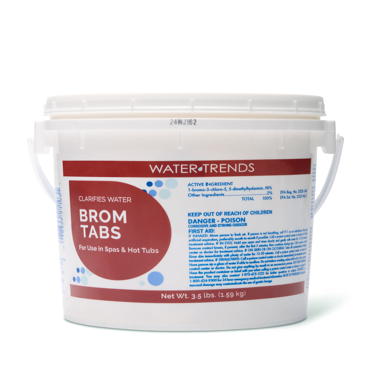 3.5 lbs. Of WATER TRENDS Bromine Tabs — The Great Escape