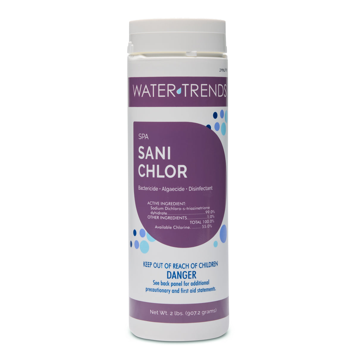 2 lbs. Of WATER TRENDS Sani Chlorine — The Great Escape