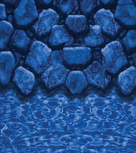 Boulder Swirl 48"/54" Overlap Pool Liner — The Great Escape