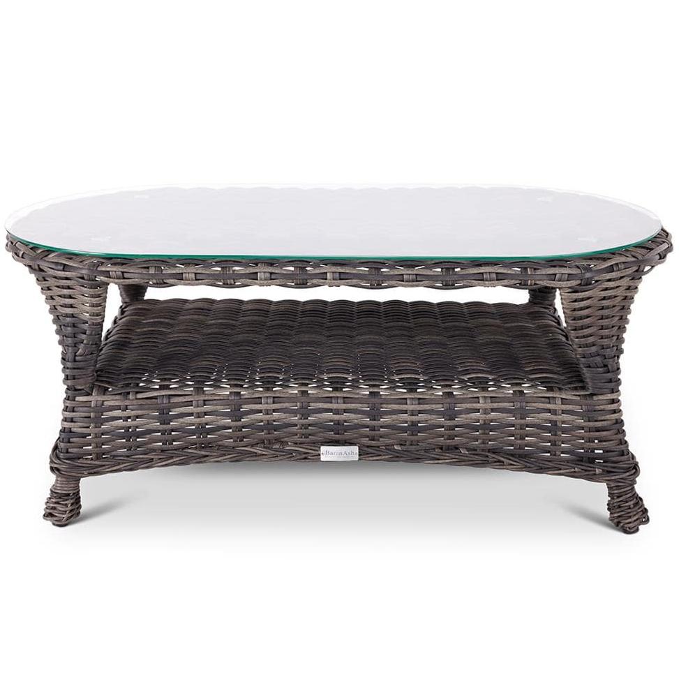 Glenview Shale Coffee Table W/Glass — The Great Escape