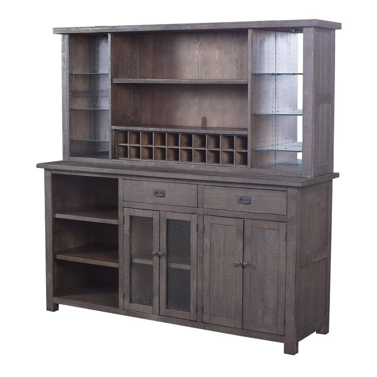 Kingston Buffet & Hutch Back Bar - Tobacco Leaf — The Great Escape